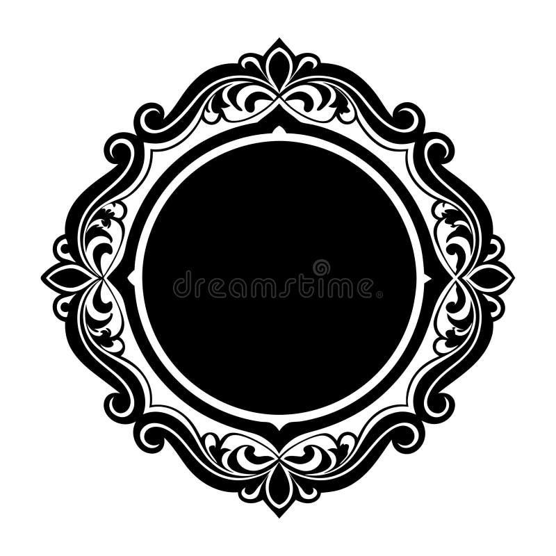 Vintage Sticker Label and Frame Vector Illustration. Stock Illustration ...