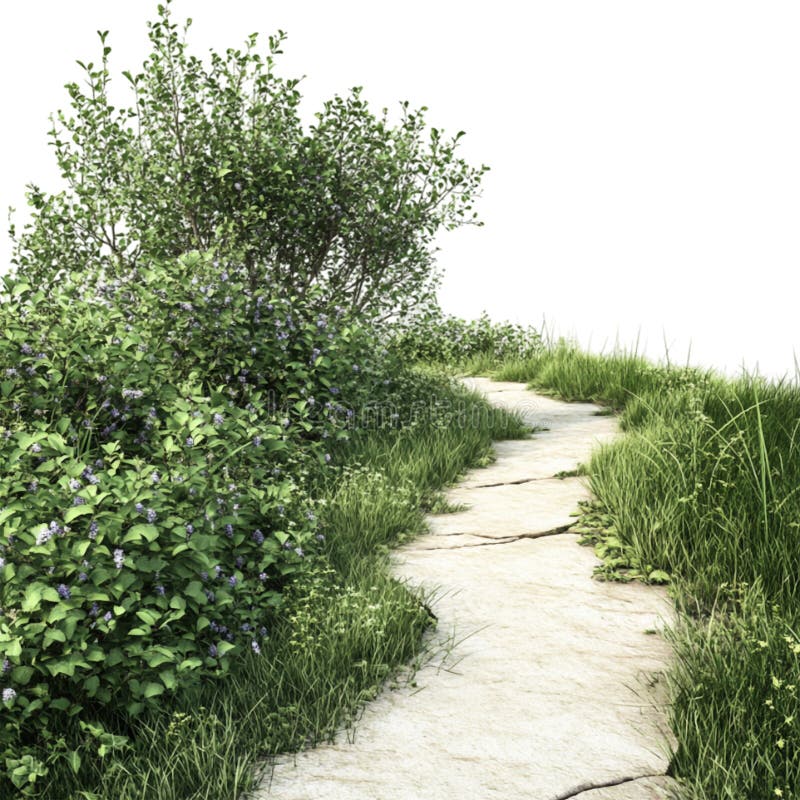 Vintage Stone Pathway Greek Style Ancient on Transparent Background ...