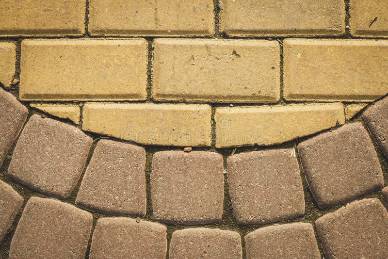 Vintage Stone Street Road. Pavement Texture Stock Image - Image of ...