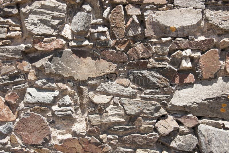Vintage Stone Wall stock image. Image of granite, brick - 52663165