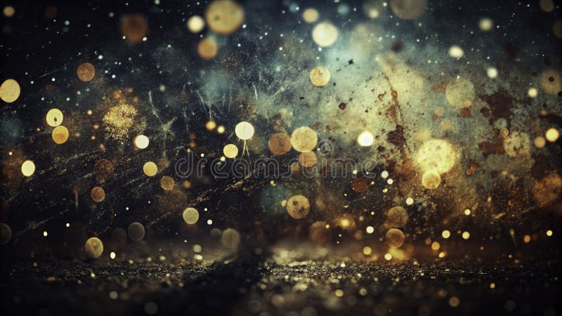 Vintage Stop Motion Animation Loop Background a Grungy LowLight Brush ...