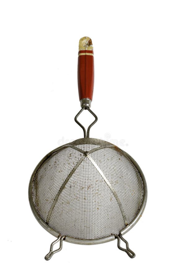 Vintage strainer colander stock photo. Image of food - 12848754