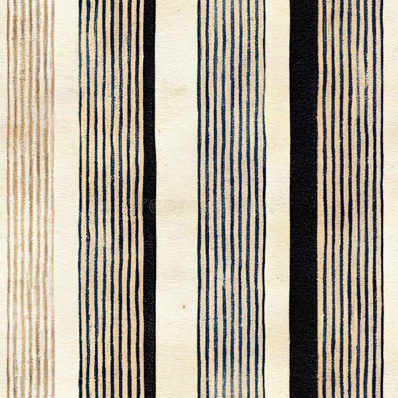Vintage Stripes Desaturated Watercolor Repeating Pattern Stock ...