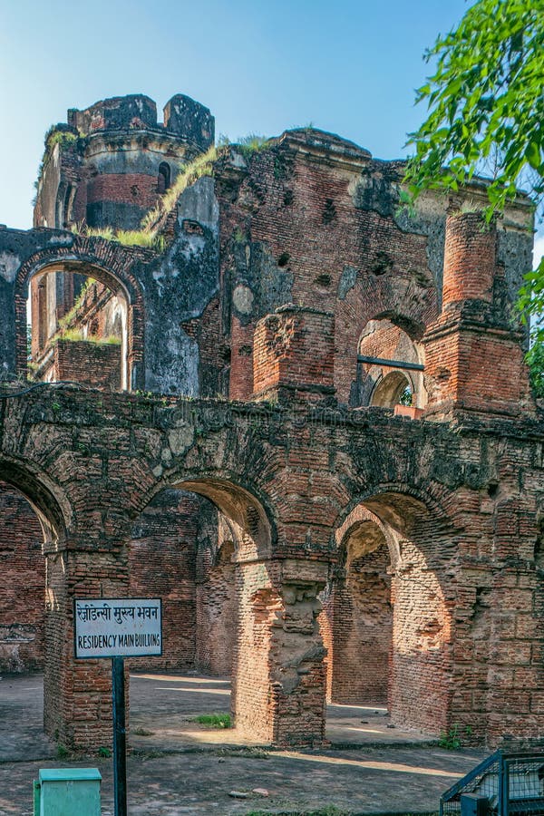 Vintage Structures of British Residency Complex in Lucknow, India of ...