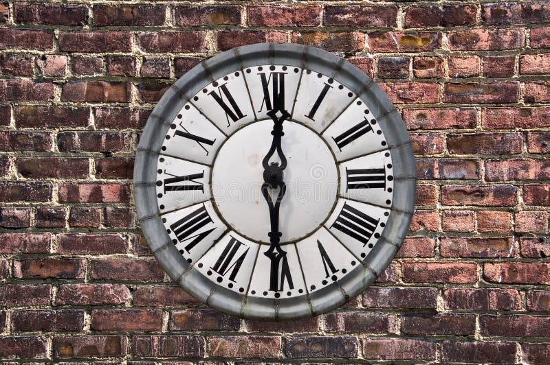 Old Style Clock Face Close Up Stock Photo - Image of ideas, checking ...
