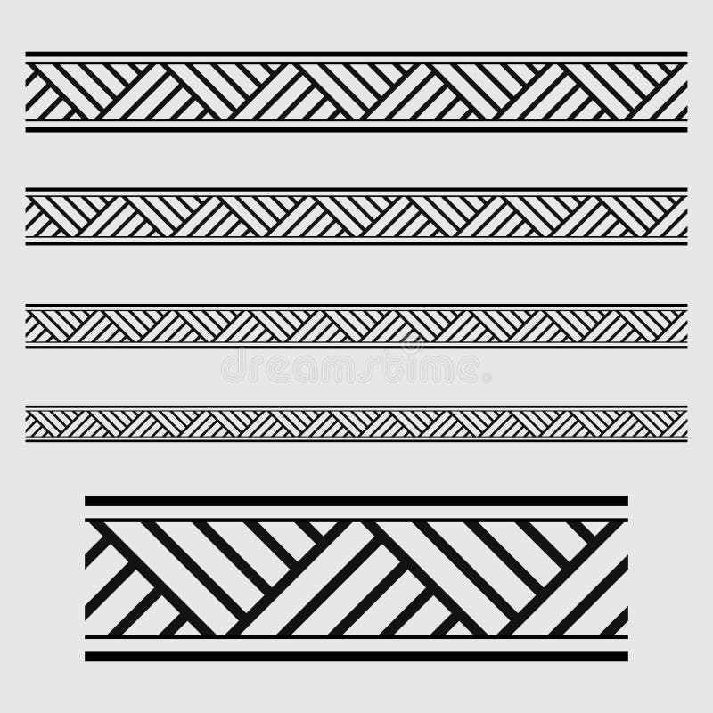 Vintage Style Decorative Border Stock Vector - Illustration of ...