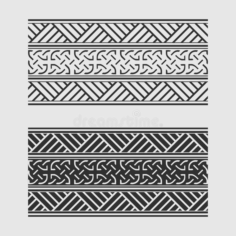 Vintage Style Decorative Border Stock Vector - Illustration of simple ...