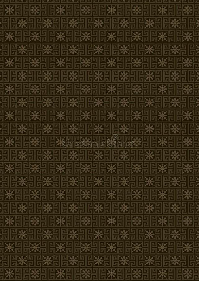 Vintage Style Decorative Pattern Stock Vector - Illustration of design ...