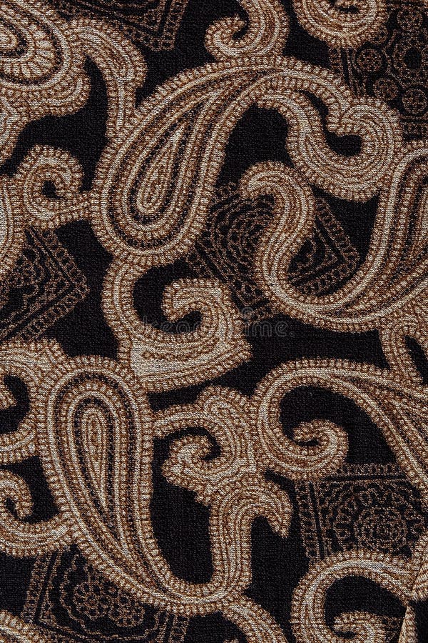 Vintage Gypsy Pattern Design Fabric Stock Image - Image of background ...