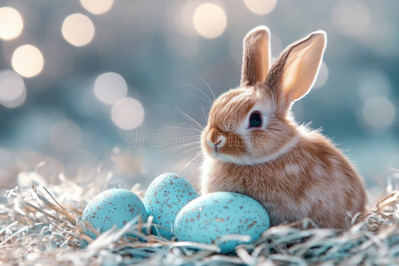 A Vintage-style Easter Scene, Nostalgic and Festive, Holiday Theme ...