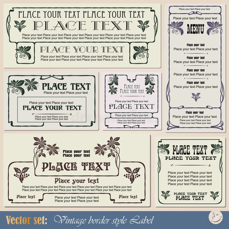 Travel Vintage Postcard Design with Antique Look Stock Vector ...