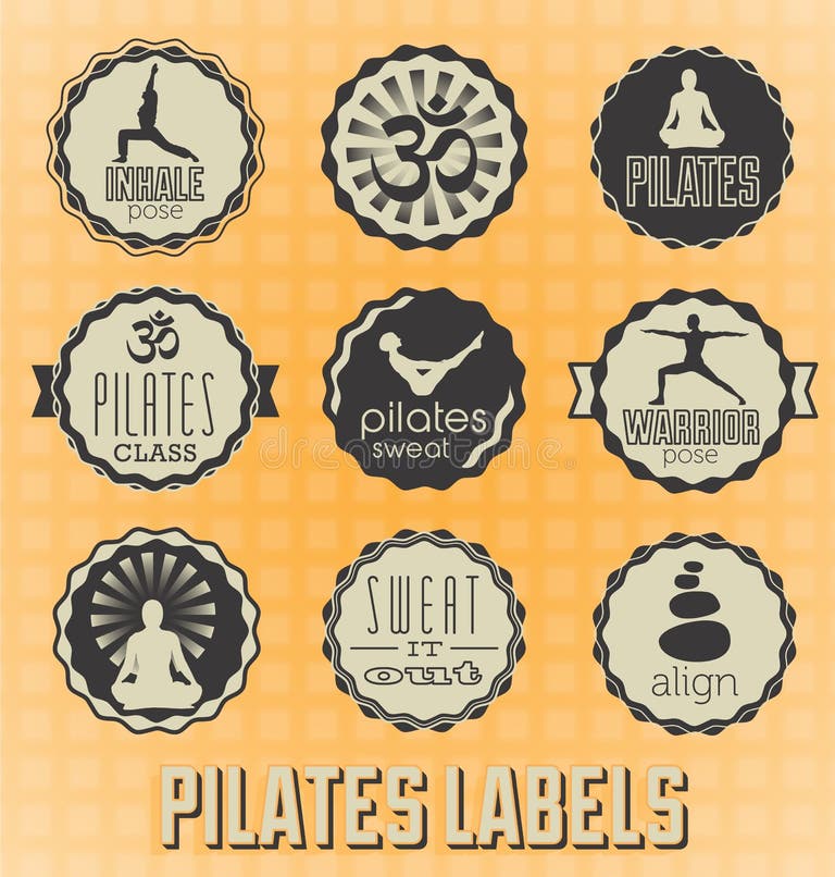 Pilates Sign Stock Illustrations – 3,370 Pilates Sign Stock ...
