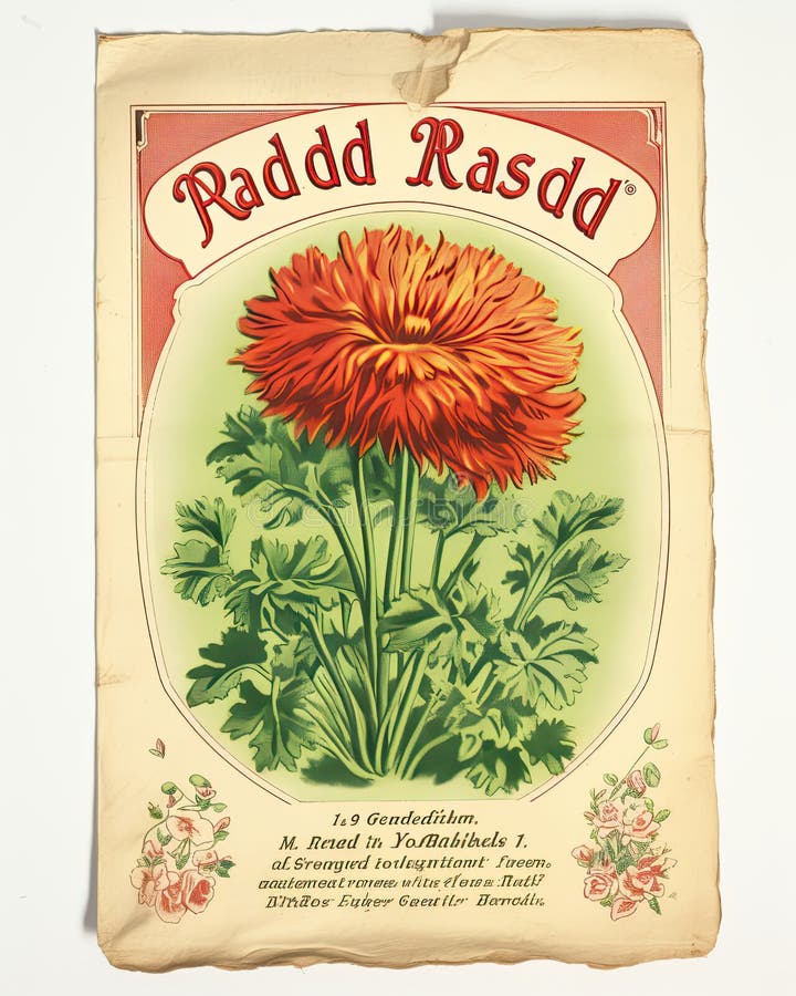 Vintage Seed Packet Stock Illustrations – 168 Vintage Seed Packet Stock ...