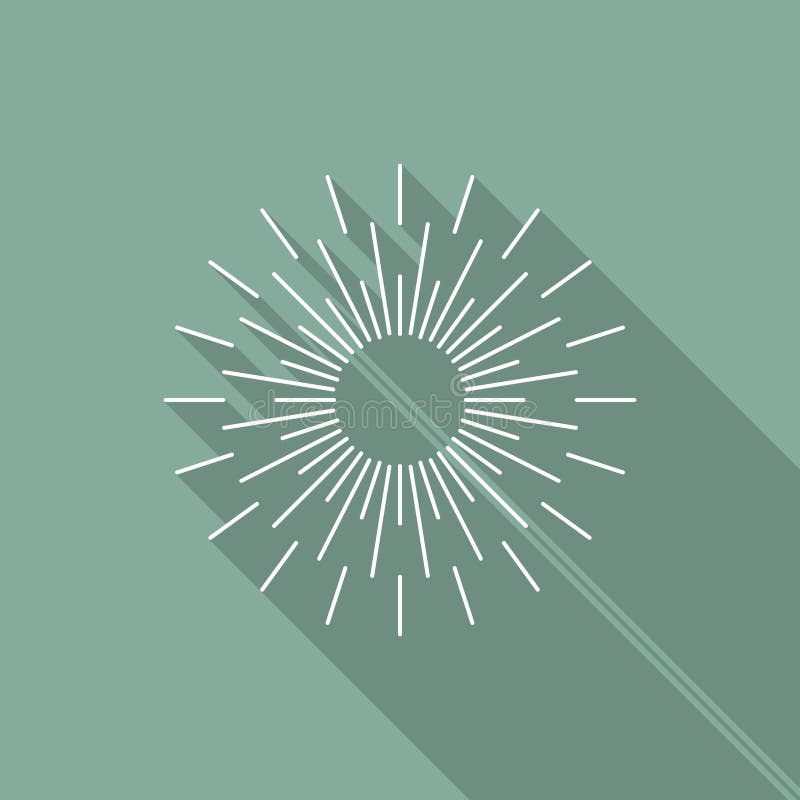 Set of Sunburst Geometric Shapes Stars and Light Ray IcoN Stock Vector ...