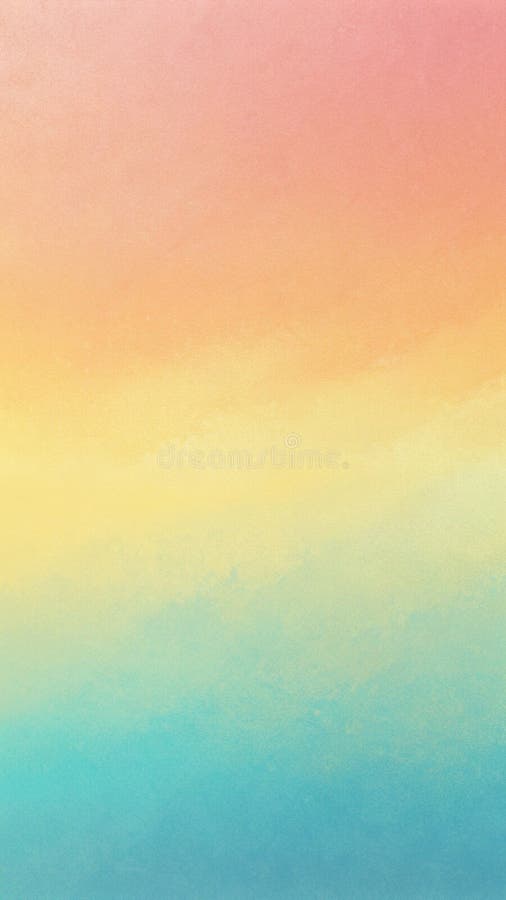 Vintage Sunset Gradient Texture with Warm Tones of Blue, Yellow, and Red Stock Illustration ...