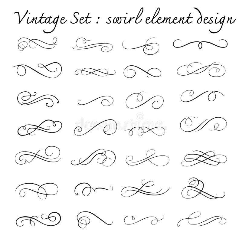 Swirl design stock vector. Illustration of decorative - 26645544