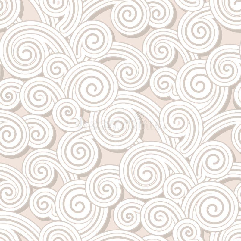 Abstract swirls pattern stock vector. Illustration of pattern - 30289755