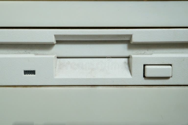 Vintage System Unit of Computer by CPU, Old Desktop Computer Stock ...