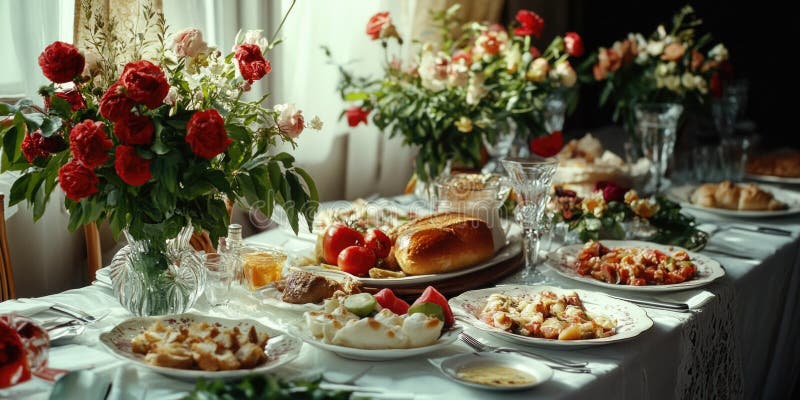 Historic Table Setup stock image. Image of cuisine, formal - 389725785