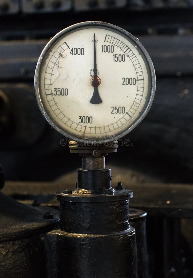 Vintage Tachometer stock photo. Image of meter, tachometer - 65030
