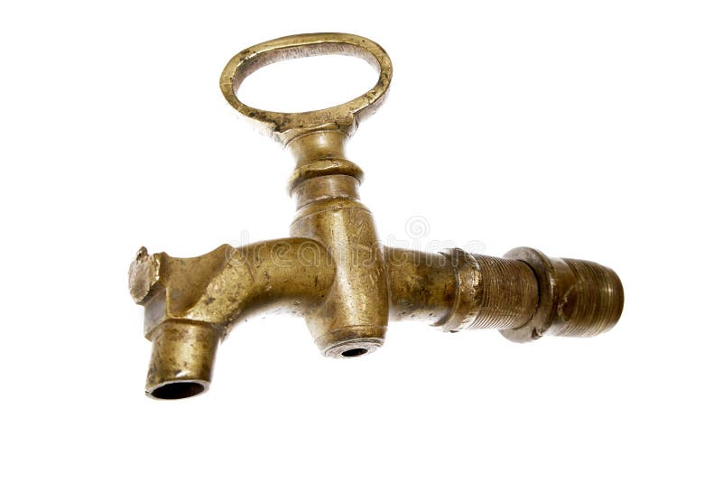 Vintage tap copper stock photo. Image of liquid, home - 47857394