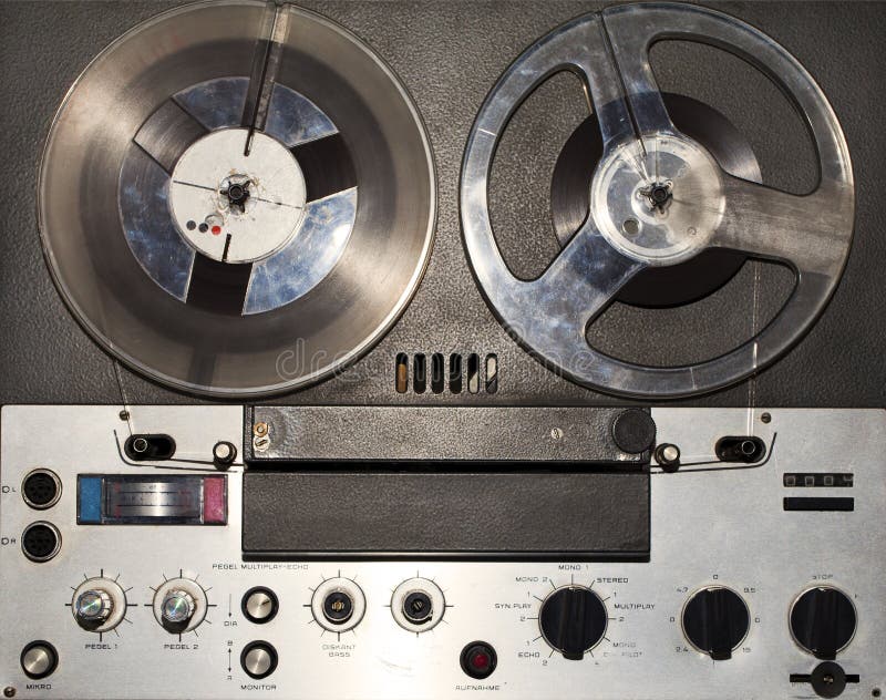 Vintage Tape Recorder stock photo. Image of collection - 90654262