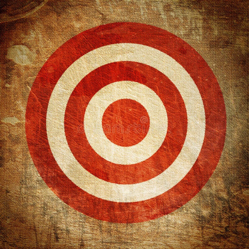 Vintage Background - Target Stock Illustration - Illustration of ...