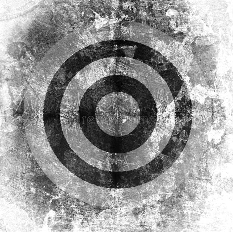 Vintage target stock illustration. Illustration of paper - 14258407