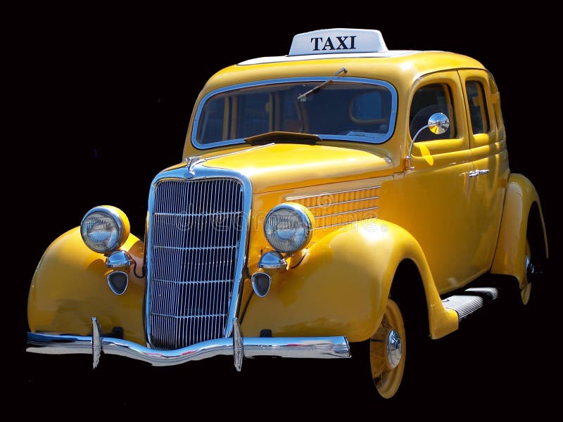 Vintage Taxi Cab stock photo. Image of taxi, automobile - 135028