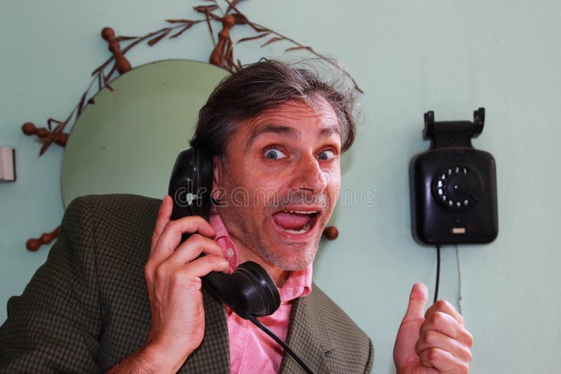 Vintage telephone call stock image. Image of fashion - 69887501