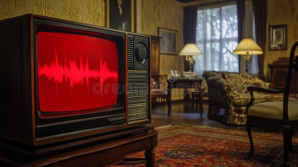Vintage Television Static Background Abstract Noise Pattern for Retro ...