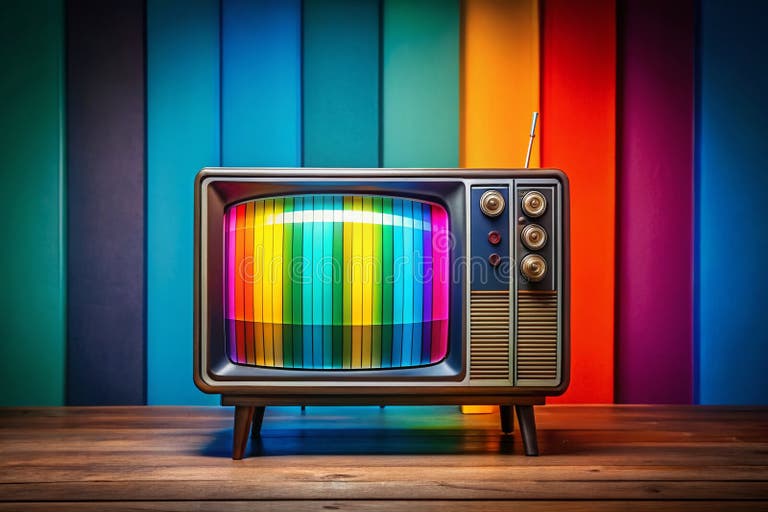 Vintage Television Test Pattern a Nostalgic Look at Broadcast ...