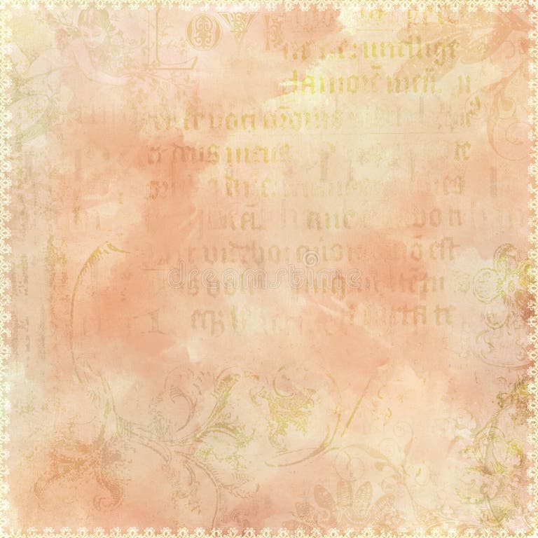 Vintage Text Antique Background Theme Stock Illustration - Illustration ...