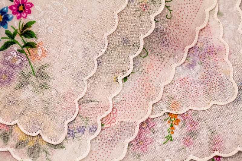 Vintage Textile Texture with Beautiful Embroidery Stock Photo - Image ...