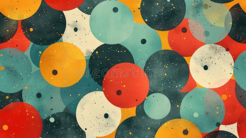 Vintage Texture Dots Background Illustration Stock Photo - Image of ...