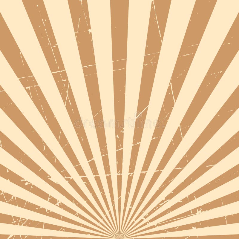 Vintage Texture in the Form of Sun Rays Stock Vector - Illustration of ...