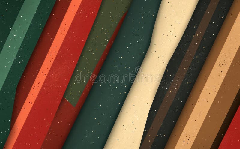 Vintage Textured Diagonal Stripe Pattern with Distressed Look and Earth ...