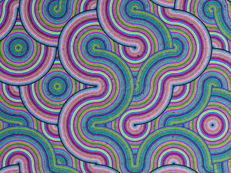 Vintage Textured Pattern. Retro Grunge Poster Design Stock Illustration ...