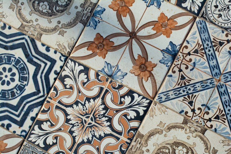 Vintage tile texture stock image. Image of white, wall - 243571873