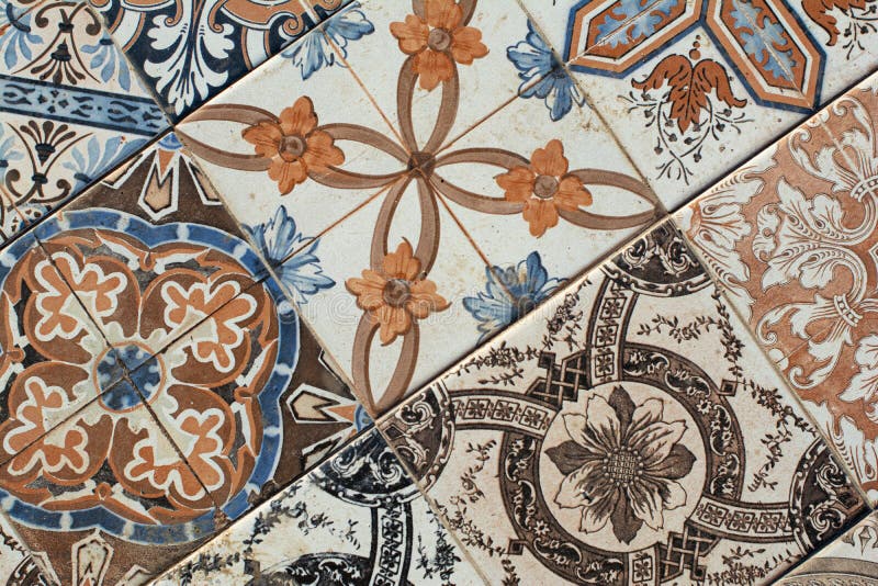 Vintage tile texture stock photo. Image of pattern, white - 243571876