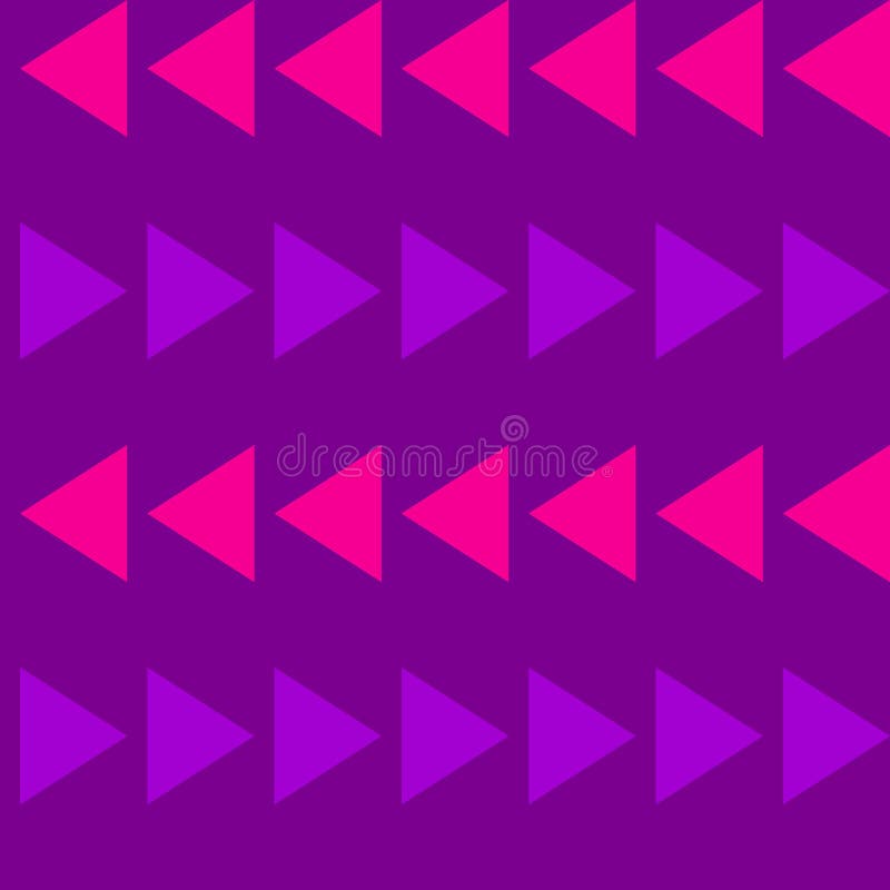 Vintage Tiling Seamless Pattern with Triangles. Abstract Retro Ornament ...