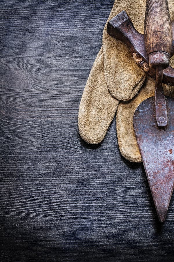 Vintage Tools Claw Hammer and Putty Spattle Stock Image - Image of ...