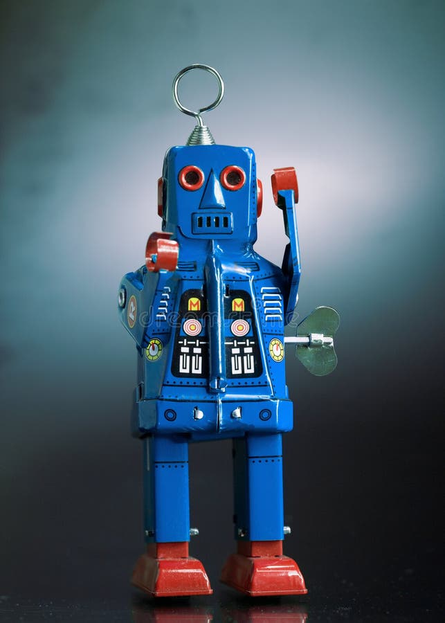 Toy Robot stock image. Image of background, childhood - 24051259