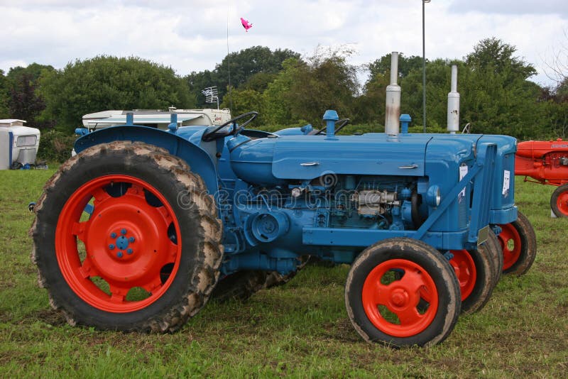 Vintage tractor stock photo. Image of farming, machinery - 13971322