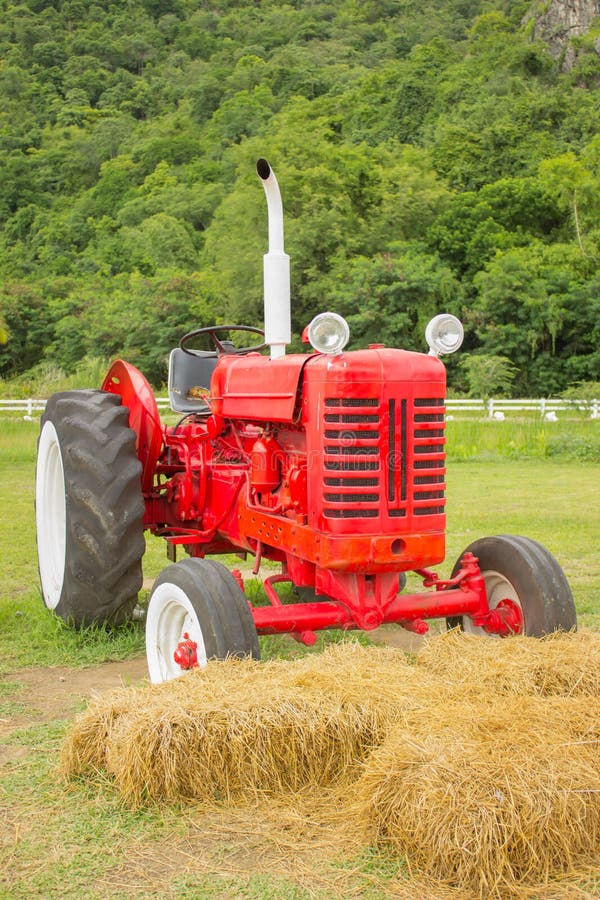 Vintage Tractor stock photo. Image of tires, aged, farm - 26742300
