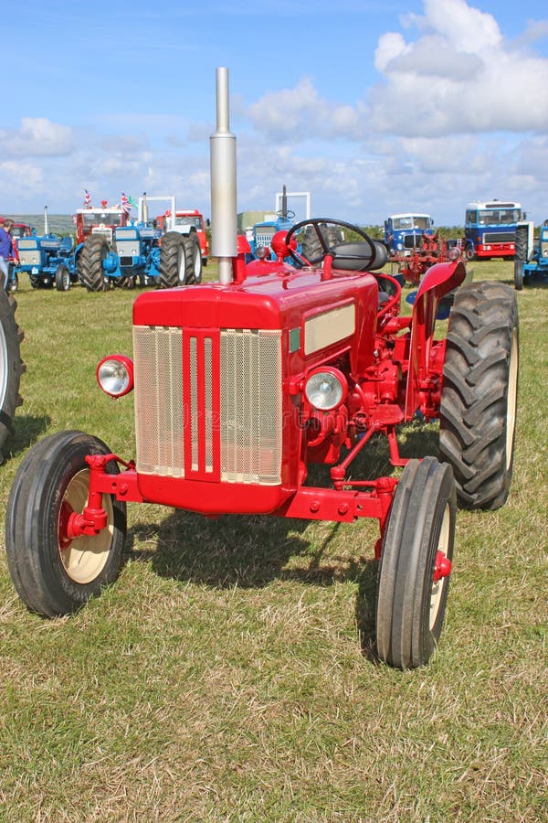 Vintage tractor stock photo. Image of farming, machinery - 13971322