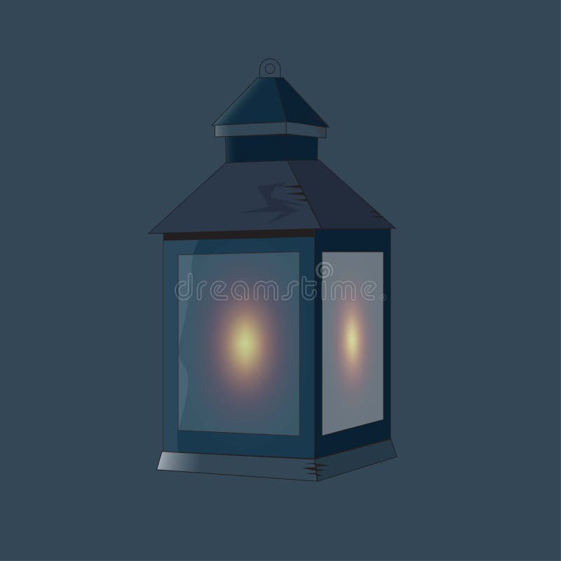 Vintage Traditional Lamp Vector Suitable for Your Project Design Object ...
