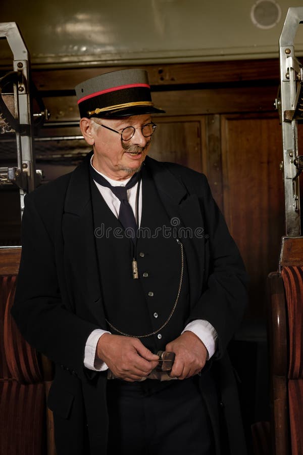 1940s Train Conductor