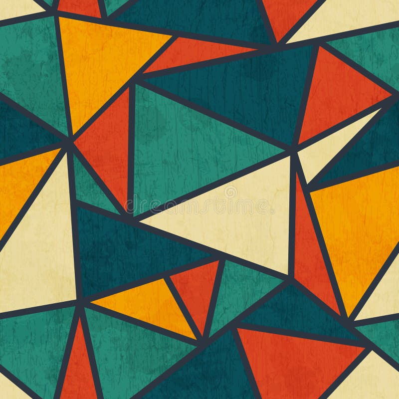 Vintage Triangle with Wood Grunge Effect Stock Vector - Illustration of ...