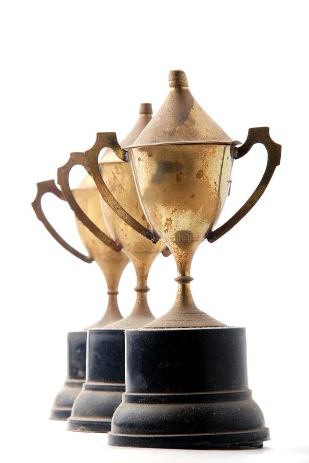 Vintage trophy stock photo. Image of gleam, excellence - 8700388